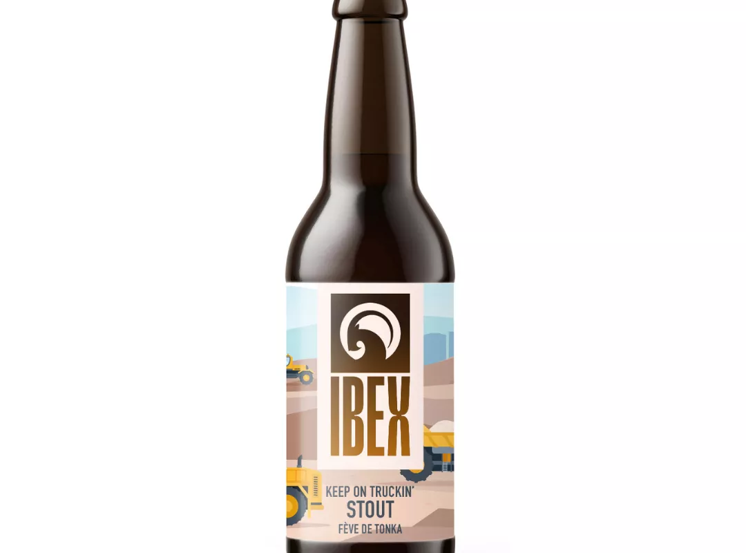 Bière Keep on Truckin - Brasserie Ibex | Une Petite Mousse