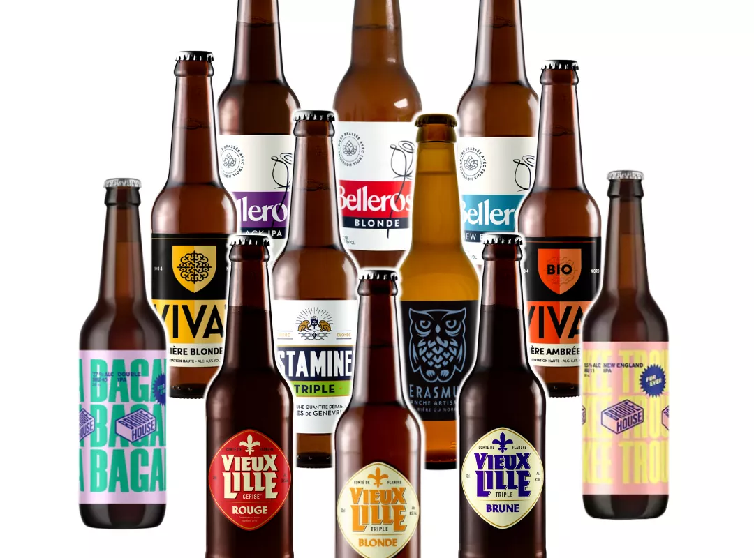 Coffret Bières du Nord : 12 bières des Hauts-de-France | Achat | Une ...