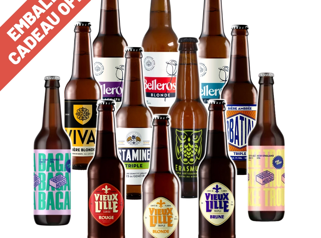 Coffret Bières du Nord : 12 bières des Hauts-de-France | Achat | Une ...