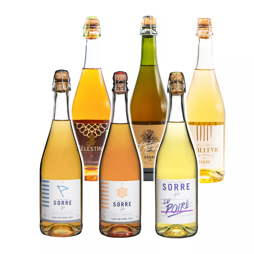 Coffret de cidres artisanaux bretons | 6 x 75cl | Une Petite Mousse