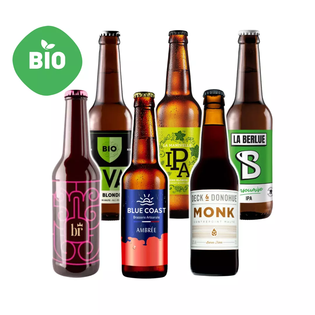 Coffret de bières bio : 6 bières à découvrir | Achat en ligne | Une ...